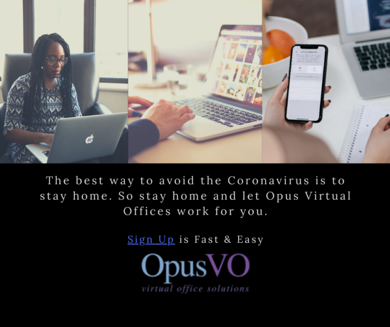 Business Solutions for Work From Home Entrepreneurs - Opus Virtual Offices