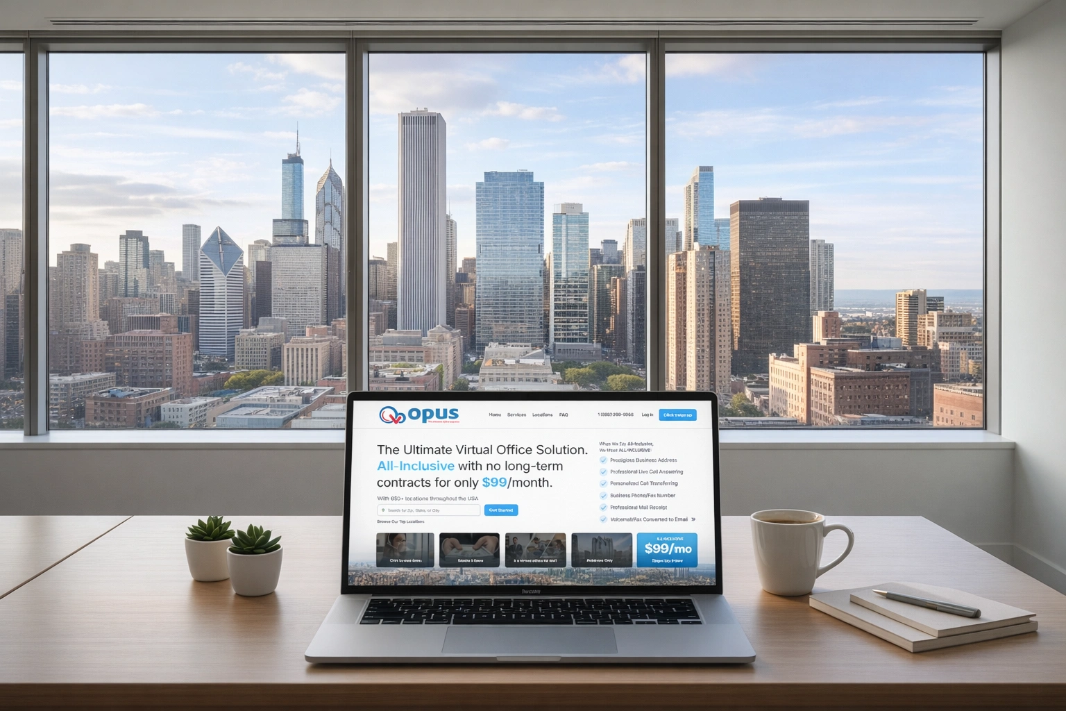 Best Virtual Office in Chicago (2026 Guide) - Opus Virtual Offices